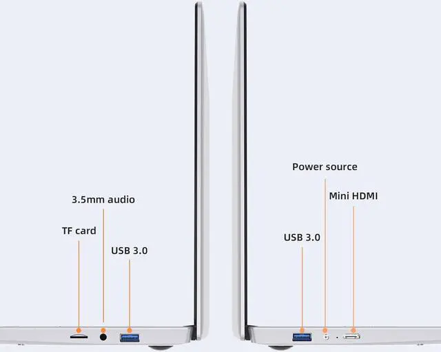 Jasminer portable laptop 15.6 Inch Intel N5095 RAM 16GB SSD 512GB DDR4 1900*1200 Display Game ...