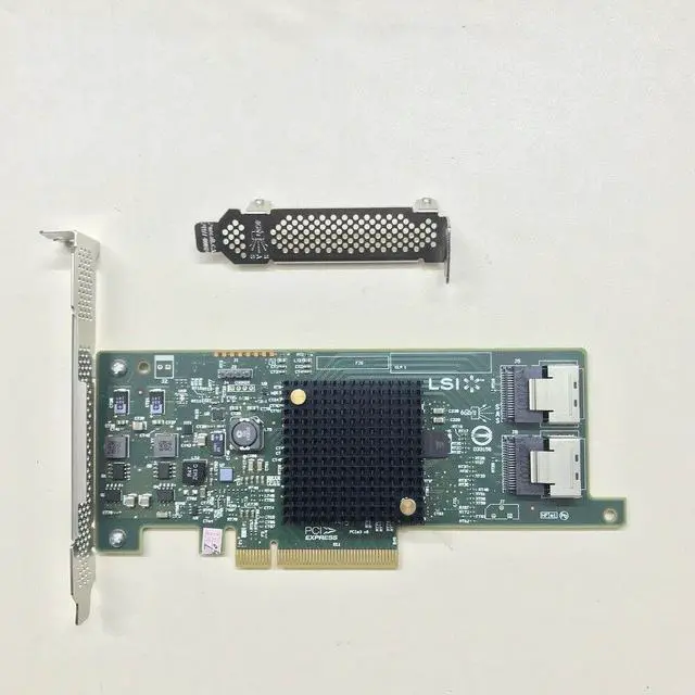 LSI 9217-8i 6Gbs SAS PCI-E 3.0 HBA FW: P20 IT Mode For ZFS FreeNAS ...