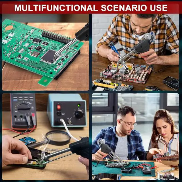 Soldering Iron Kit Automatic 110v Micro Soldering Gun Kit For ...