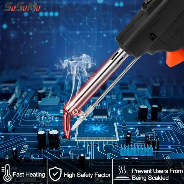 Soldering Iron Kit Automatic 110v Micro Soldering Gun Kit For ...