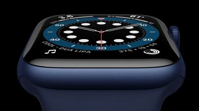 Refurbished: Apple iWatch Series 6 40MM Blue Aluminum Case with Blue ...