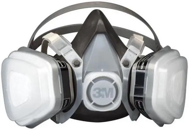 3M 07193 Dual Cartridge Respirator Assembly Organic Vapor P95, Large ...