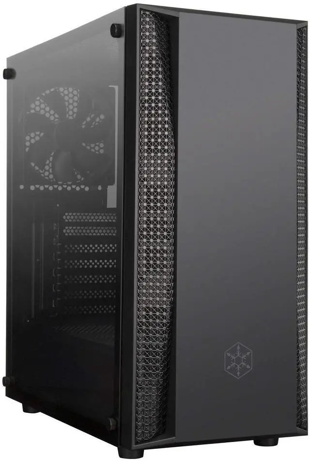 silverstone technology fara b1, atx, micro-atx, mini-itx, black color ...