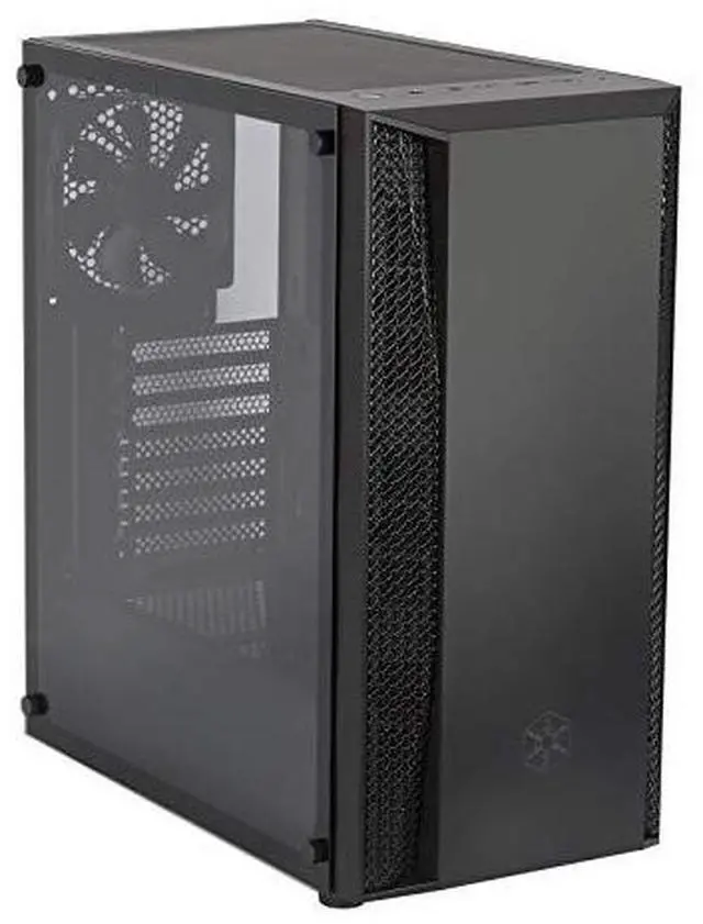 silverstone technology fara b1, atx, micro-atx, mini-itx, black color ...