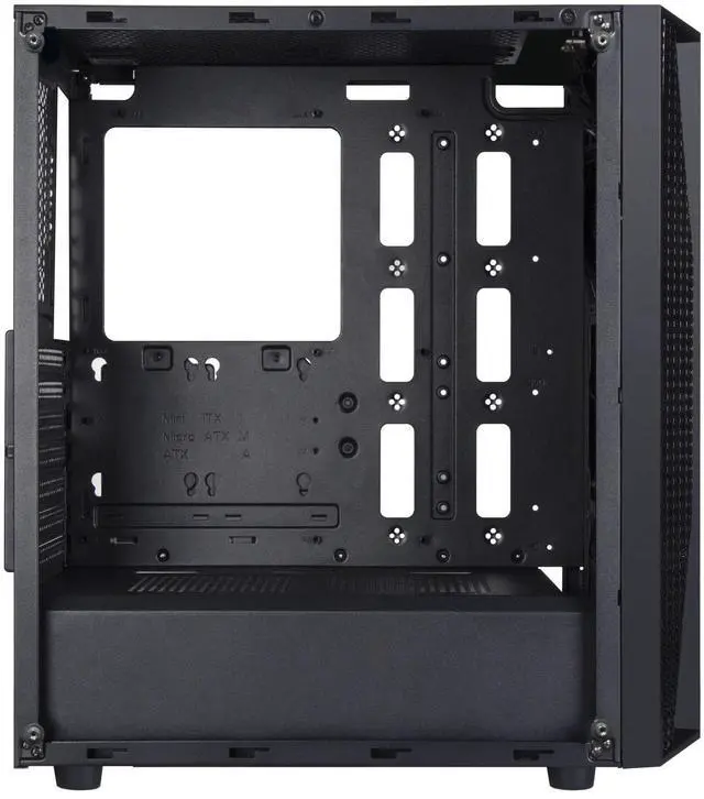 silverstone technology fara b1, atx, micro-atx, mini-itx, black color ...