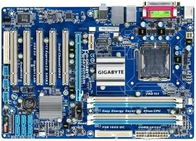 Refurbished: GIGABYTE GA-P43T-ES3G LGA 775 Intel P43 DDR3 16GB ATX ...