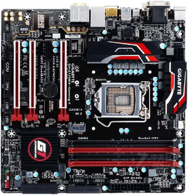 Refurbished: GIGABYTE Z170MX-Gaming 5(rev.1.0) LGA 1151 Intel Z170 DDR4 64GB Micro ATX - Newegg.com