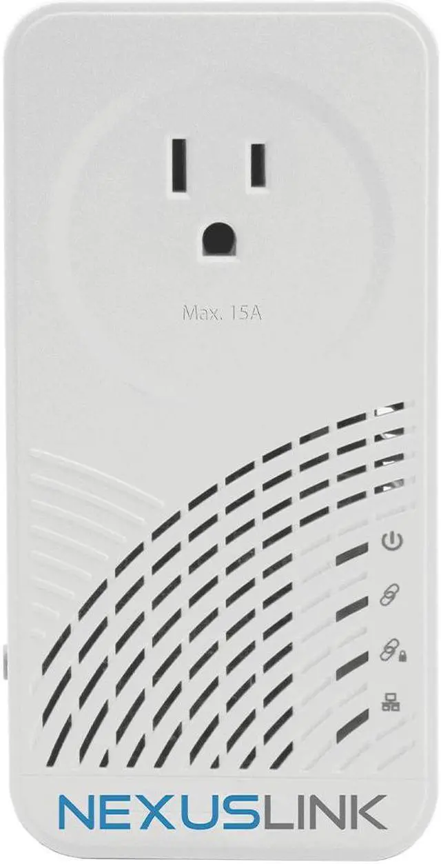 NexusLink Powerline Wave 2 G.hn Powerline Adapter | Pass-Through Outlet ...