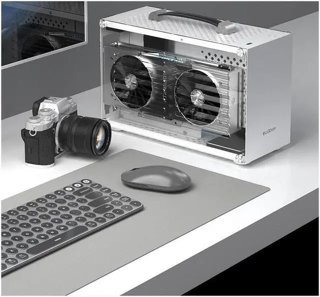 ALAMENGDA HB-I98 Mini Portable ITX Computer Case,MINI-Tower CASE, Full ...