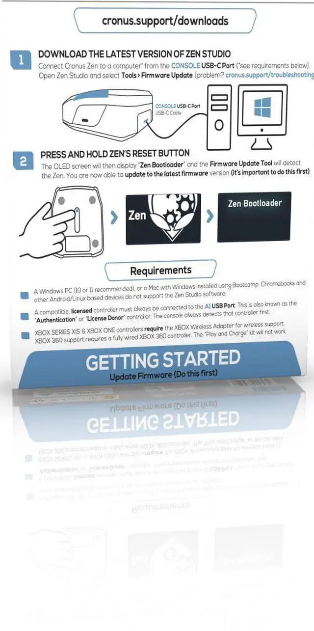 Cronus Zen Controller Emulator for Xbox One, Xbox Series S|X ...