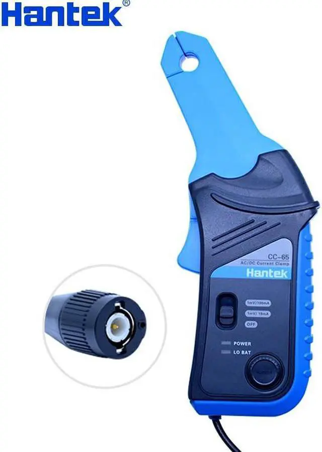 Hantek AC/DC Current Clamp Meter CC-800 Current Probe for Oscilloscope ...