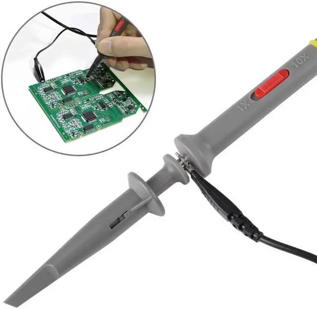 Hantek PP300 300MHz BNC Oscilloscope Probe Kit 1X 10X Mayitr High ...