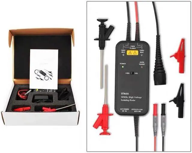 Hantek 50MHZ Oscilloscope HT8050 High Voltage Differential Probe ...