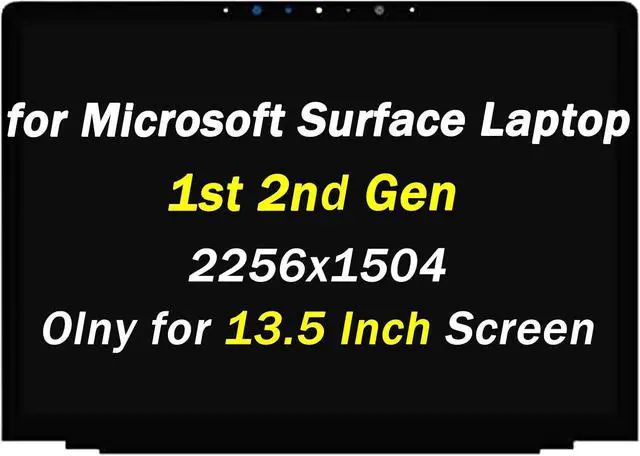 Screen Replacement for Microsoft Surface Laptop 1 (1st) Gen/Laptop 2 ...