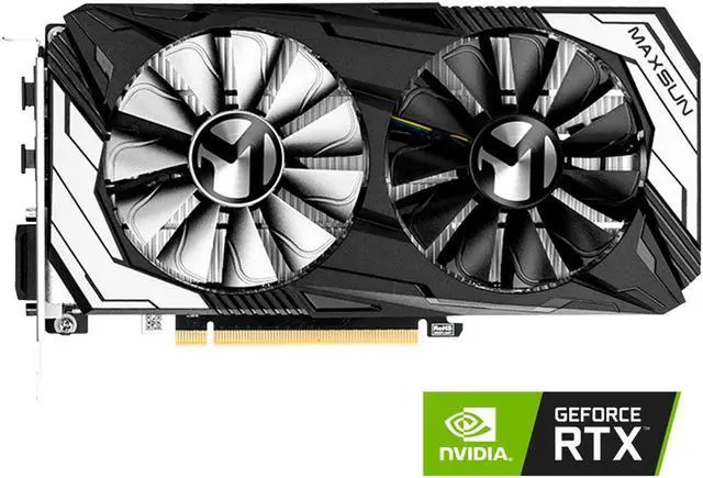 MAXSUN Graphics Cards RTX 3050 Terminator 6G GDDR6 GPU 96it PCI Express ...