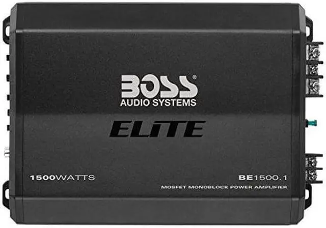Boss BE1500.1 Elite 1500W Monoblock, Class A/B Amplifier - Newegg.com