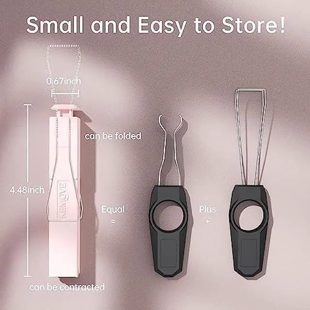 KEMOVE P10 2-in-1 Switch Puller Keycap Puller for Mechanical Keyboard, 304 Stainless Steel Key ...