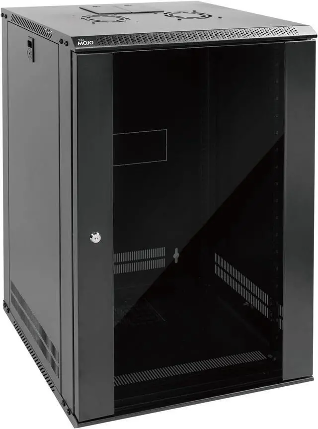Tecmojo 18U Wall Mount Rack Network Cabinet for 19" IT Equipment,with ...