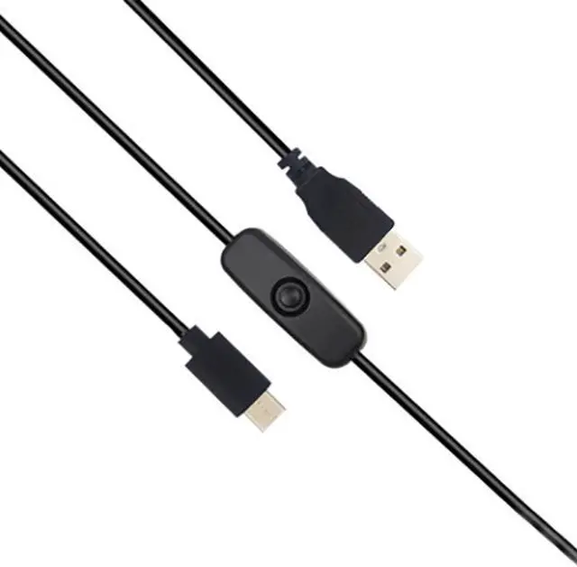 Universal USB Type C 5V 3A Charging Cable for Raspberry Pi 4 Power ...