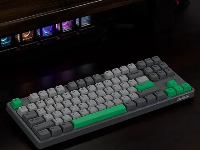AJazz AK873 Bluetooth mechanical keyboard, 87-keys,RGB-LED backlight ...
