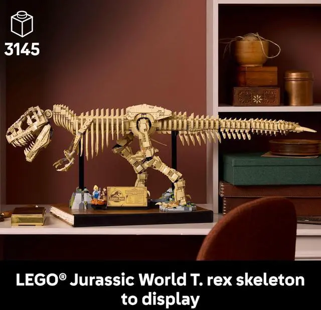 LEGO Jurassic World Dinosaur Fossils Tyrannosaurus Rex Building Set for ...
