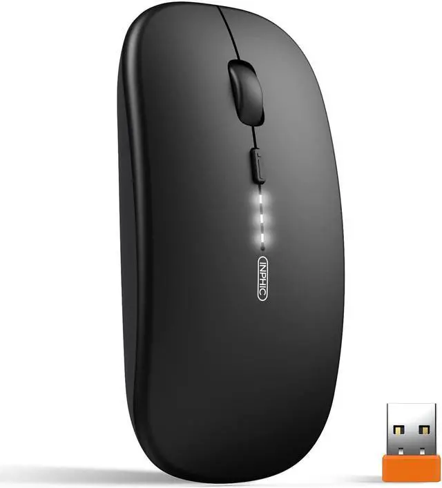 INPHIC Wireless Mouse for Laptop, [Upgraded 700mAh], 2.4G Silent ...