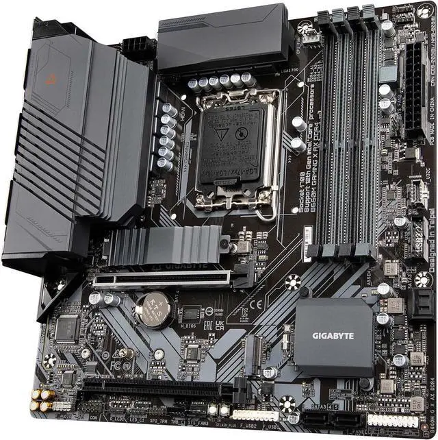 Refurbished: Gigabyte B660M Gaming X AX DDR4 Intel LGA 1700 B660 MicroATX M.2 Desktop ...