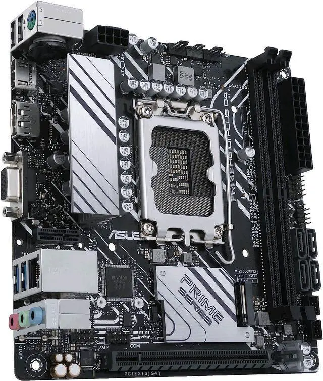 Refurbished: ASUS PRIME H610I-PLUS D4-CSM Intel LGA 1700 H610 Mini-ITX M.2 Desktop Motherboard B ...