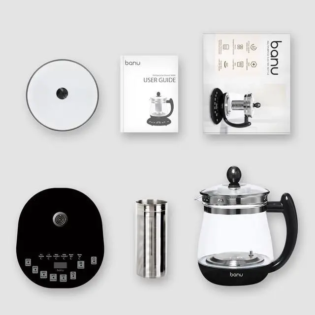 BANU Smart Tea Pot - Temperature Control and Keep-Warm Function for ...