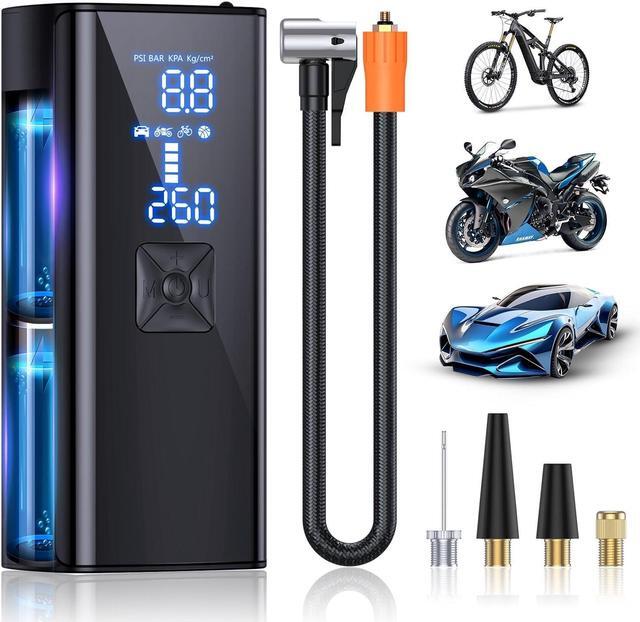 Tire Inflator Portable Air Compressor 150PSI Portable Air Pump for Car Tires with 25000mAh Battery 2X Faster Inflation Air Compressor with Digital Pressure Gauge for Car Bike Motorcycle Ball Newegg ...