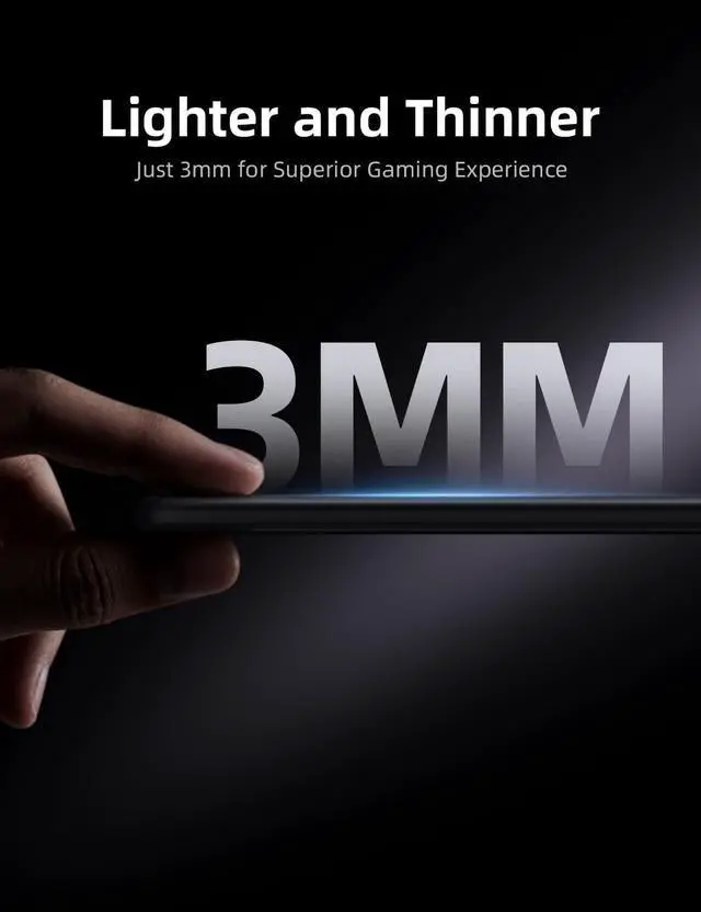 llano MP001 Tempered Glass Gaming Mousepad for FPS Gamers Esport, 17 ...