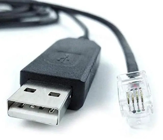 Washinglee 505 Control Cable for Meade HC Autostar/Audiostar/497, USB ...