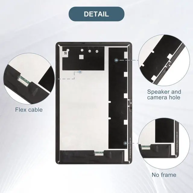 E-yiiviil LCD Display Touch Screen Digitizer Assembly Repair ...
