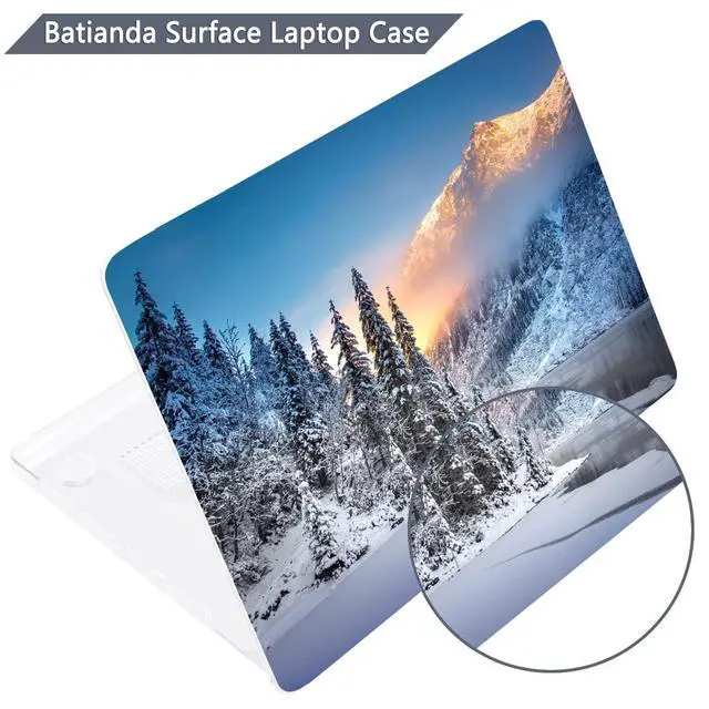 Batianda Case for 13.5" Microsoft Surface Laptop 5 4/3 with Metal Palm ...