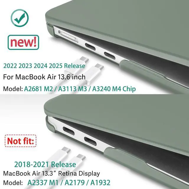 May Chen for M4 MacBook Air 13.6 inch Case 2025 2024 2023 2022 Release ...