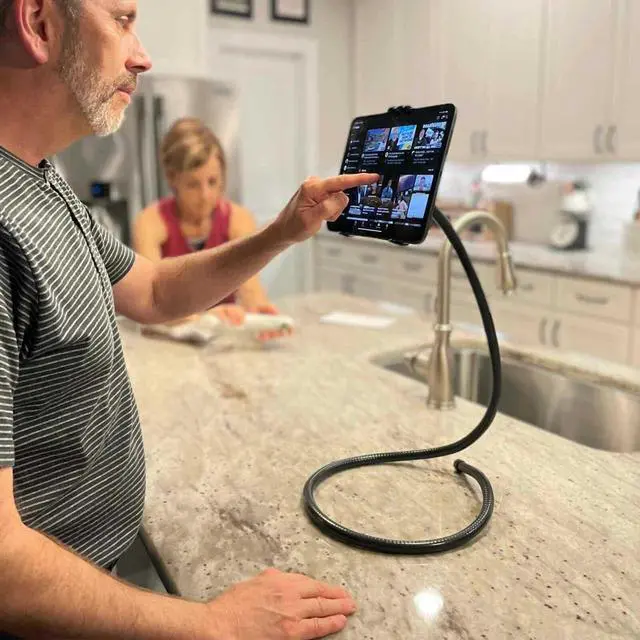 Thought Out Stabile Coil PRO - iPad Stand Flexible Gooseneck & Pivoting ...