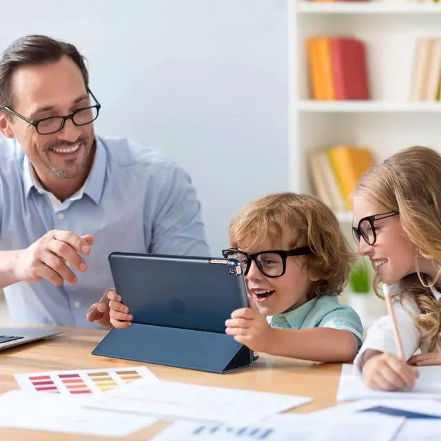 ProCase for iPad 9th/8th/7th Generation Case Bundle with Pencil Holder ...