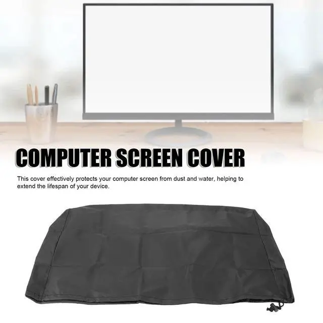 Monitor Dust Cover 32-34 inch, Waterproof Oxford Cloth Anti-Dust Sleeve ...