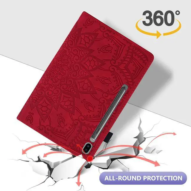 Dteck Galaxy Tab S10+ 2024/S9 Plus 2023 Case, Galaxy Tab S8+/S7+/S7 FE ...