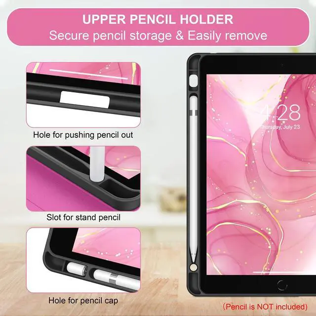 Soke for iPad 9th/8th/7th Generation Case with Keyboard 10.2 Inch-7 ...