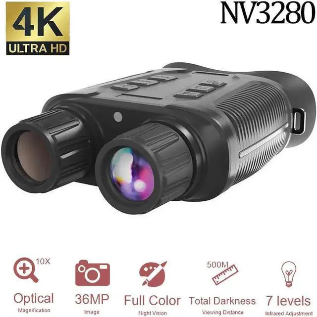 NV3280 Full Color Night Vision 4K Video Photo Digital Outdoor Infrared ...