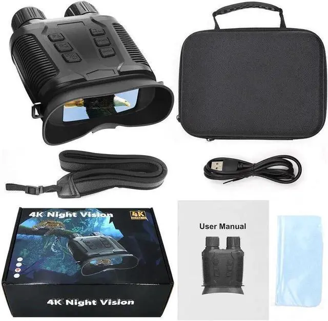 NV3280 Full Color Night Vision 4K Video Photo Digital Outdoor Infrared ...