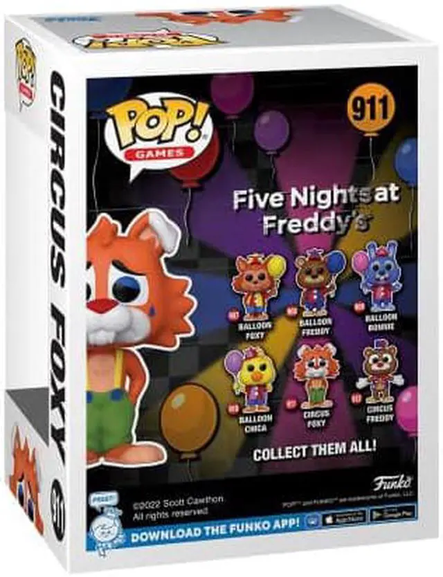 Funko Five Night's At Freddy's POP Circus Foxy Vinyl Figure - Newegg.com