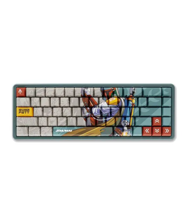 Team Liquid Star Wars Boba Fett PBT Dye Sub Keycaps for Mechanical ...
