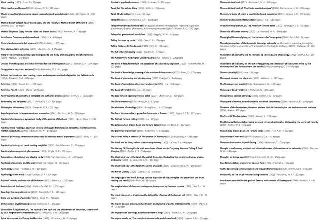 Generic 201 Books - Fortune Telling - Astrology Clairvoyance Numerology ...