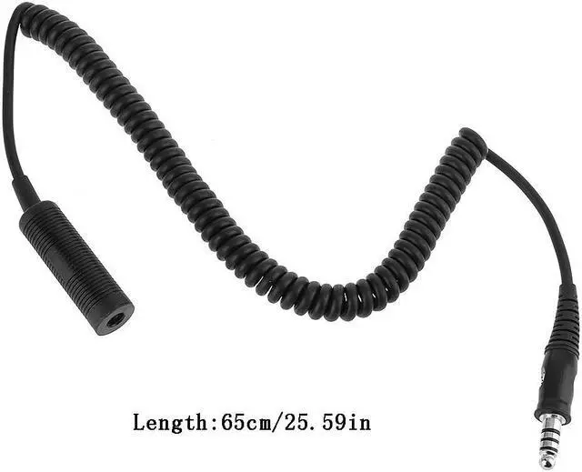 Tactical Headset Adapter Cable Durable Stable U-92A/U to U-174/U ...