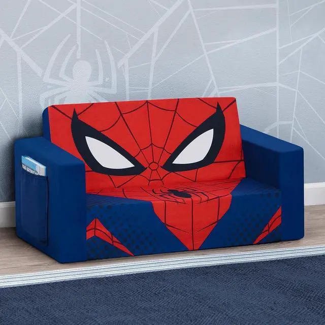 Delta Children Cozee Flip-Out Sofa, Spider-Man - Newegg.com