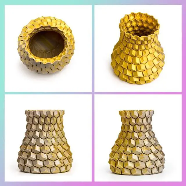 Inland Dual Color Filament - Gold to Silver Color Change Filament - Two ...