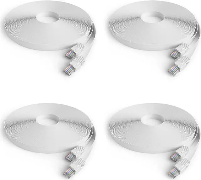 Amcrest CAT6E 4K-Rated Video POE Ethernet Cable 60ft Internet High ...