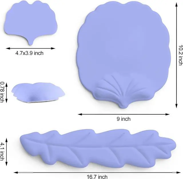 Keyboard Wrist Rest and Mouse Pad with Wrist Support Set, Ergonomic ...